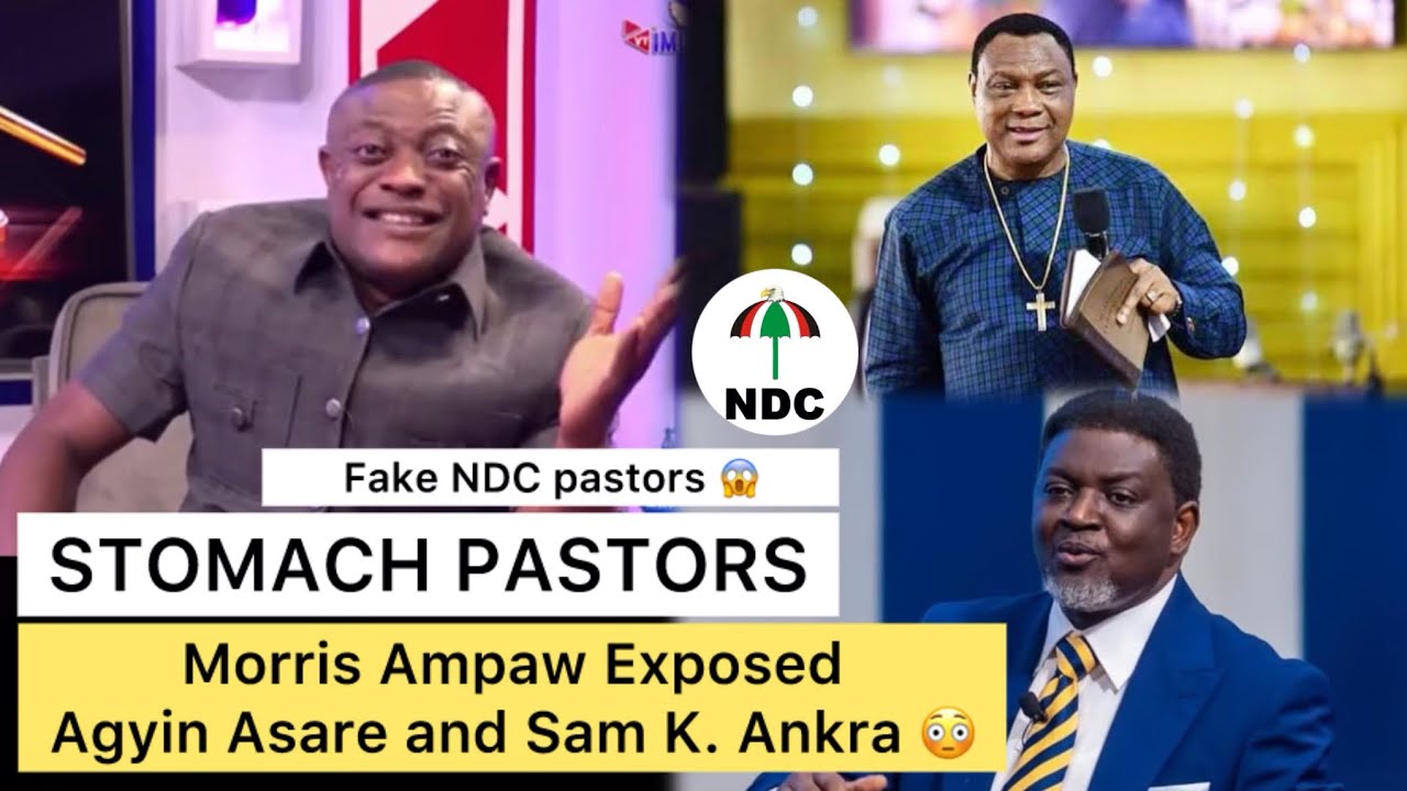Fake NDC pastors following Maham with their stomach😱 Morris Ampaw f!res ...