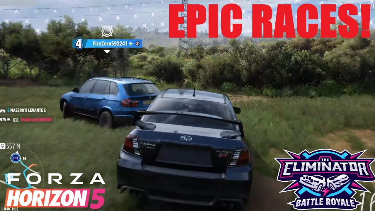 FH5 THE ELIMINATOR EPIC CLOSE RACES AND BEATING HIGH LEVEL CARS! (part ...