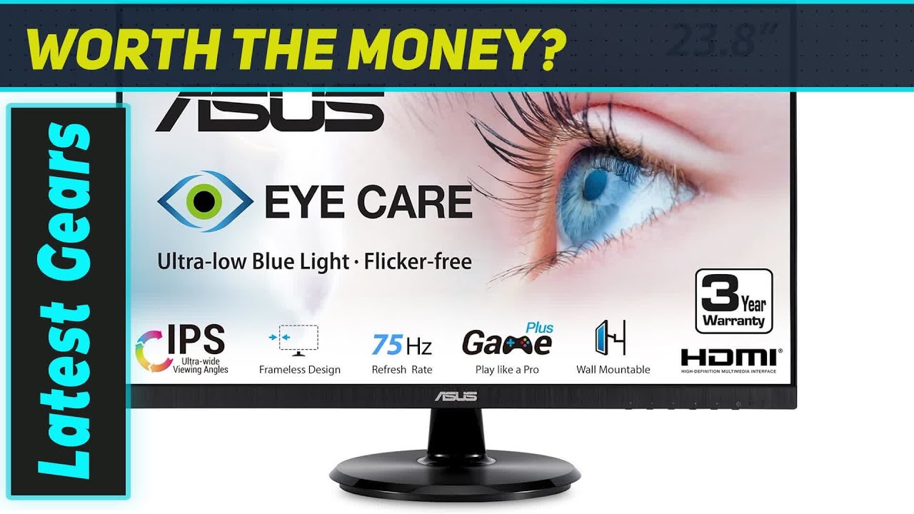 ASUS VA24DQ: The Ultimate Monitor Experience - YouTube