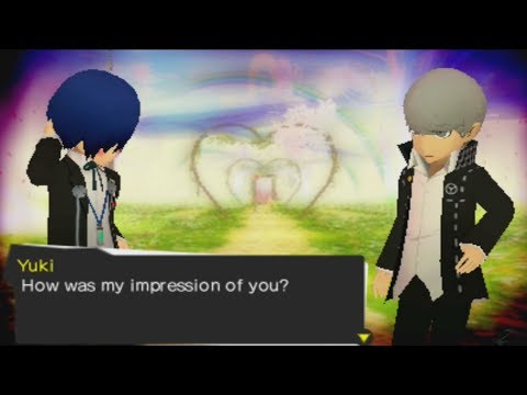 Persona Q: Shadow of the Labyrinth- Yu & Yuki's Big Day Scene (P3 & P4 Side)