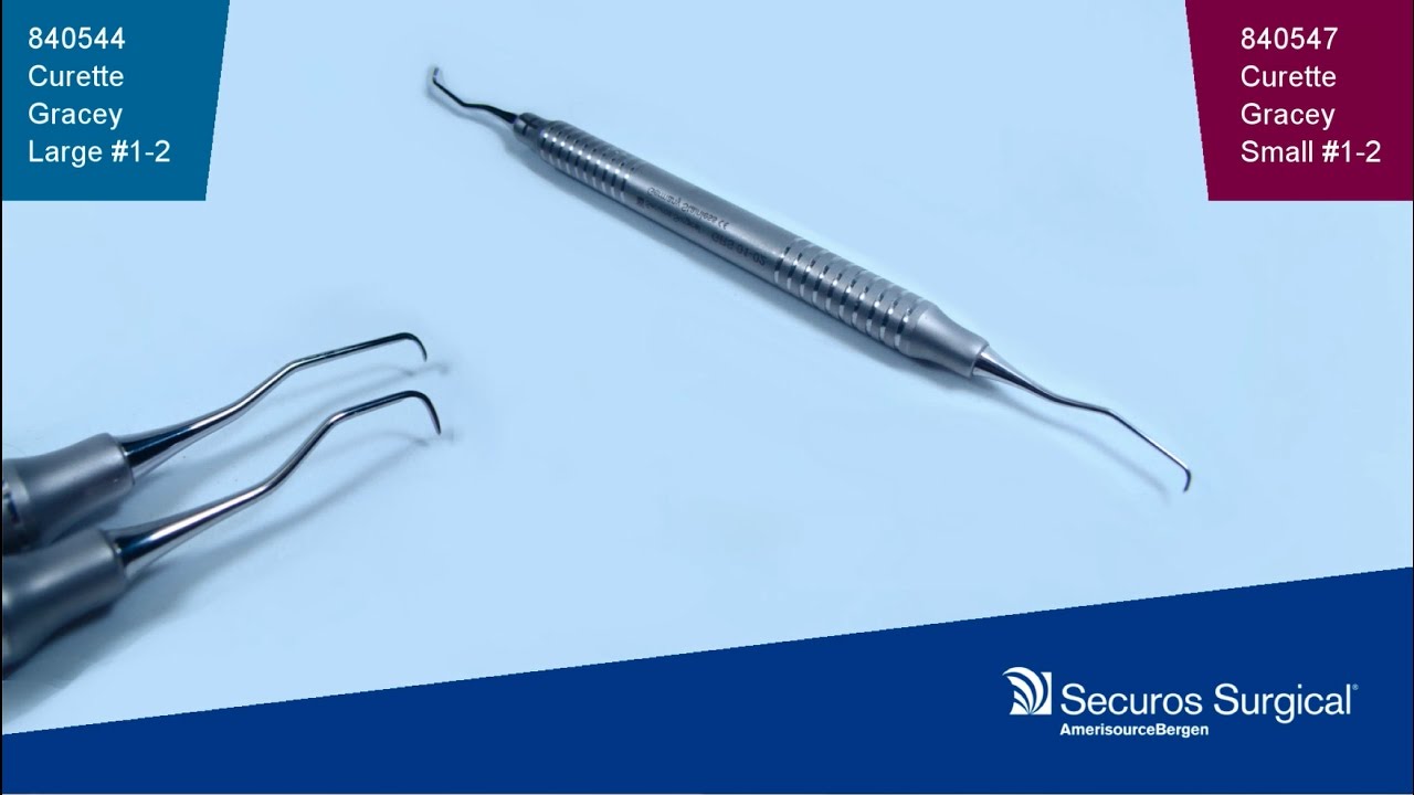 Securos Surgical - TriDenta System - Gracey Curettes - YouTube