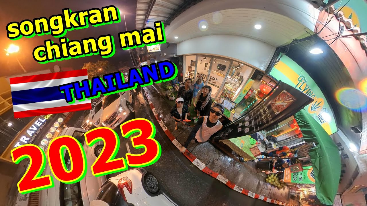 SONGKRAN 2023 Thailand | Songkran Festival ChiangMai | Thapae Gate ...
