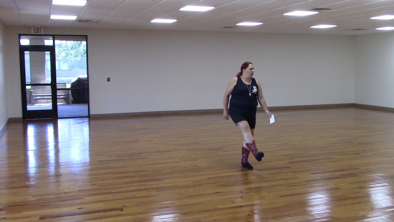 191 daisy dukes and cowboy boots line dance - YouTube