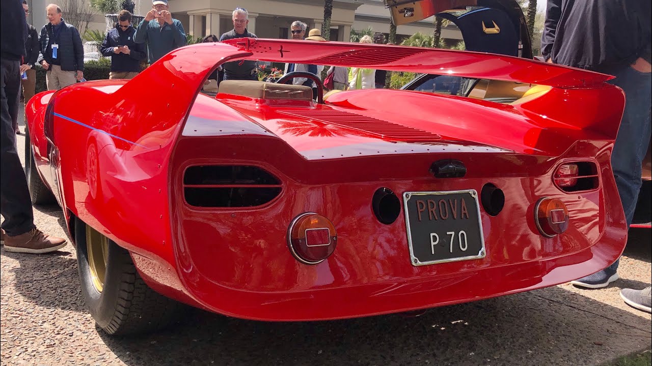The One and Only 1964 DeTomaso P70 LeMans Prototype at Amelia Island ...