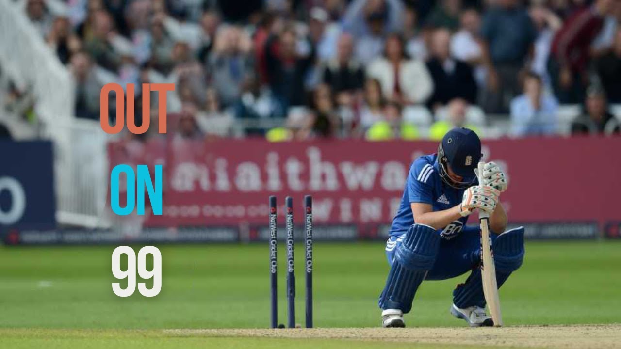 8 Heartbreaking Moments: Batsmen Out on 99 Runs in Cricket History ...