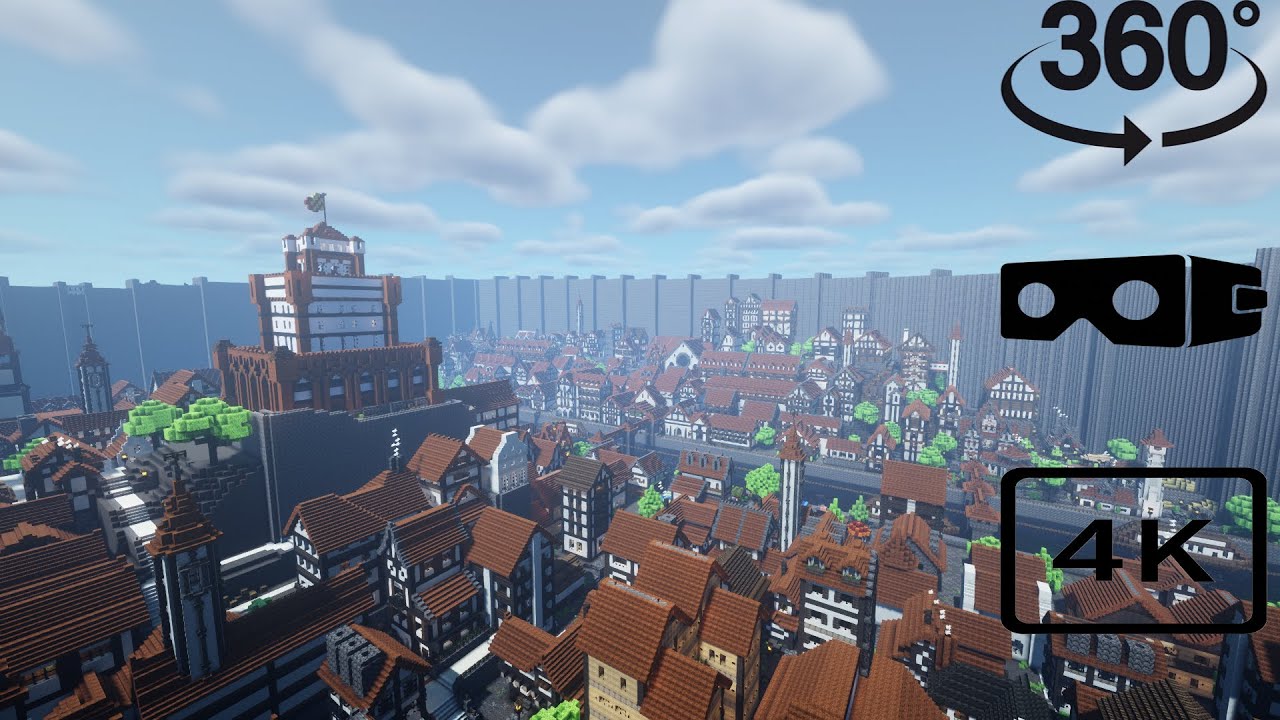 Attack on Titan in Minecraft | ( 360 vr ) #2 - YouTube