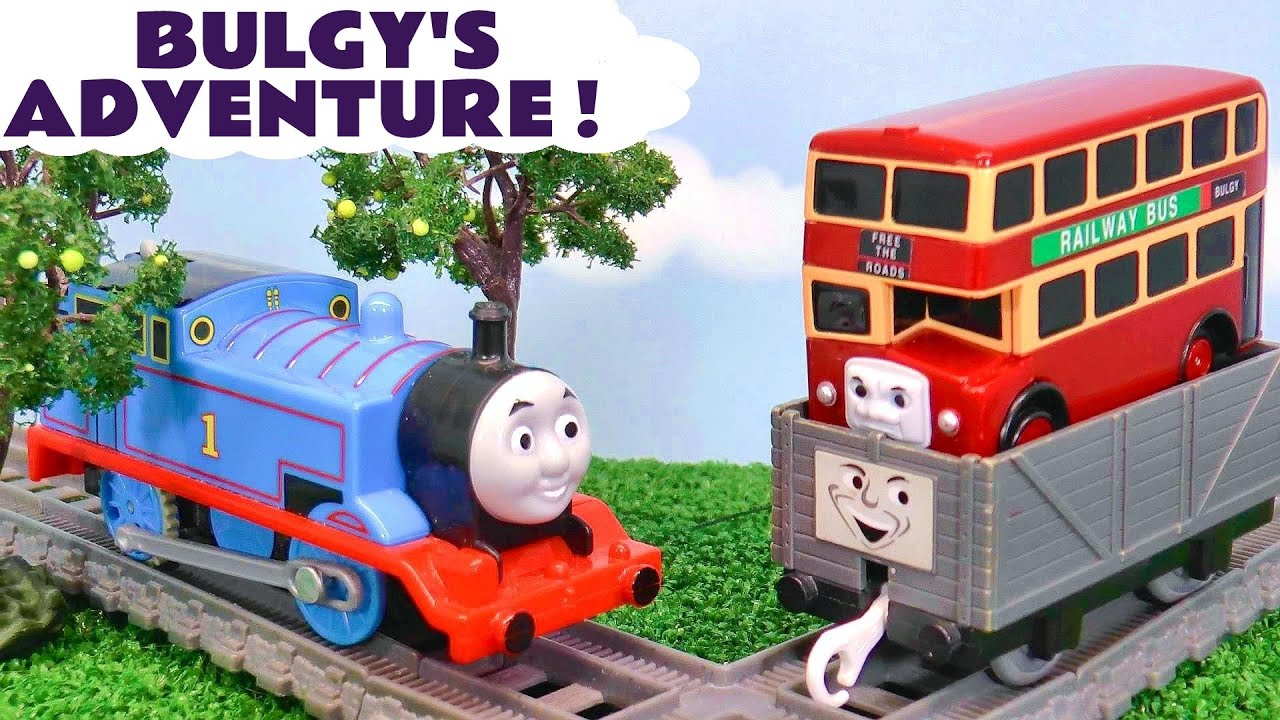 Bulgy's Troublesome Truck Toy Train Story with Thomas Trains - YouTube