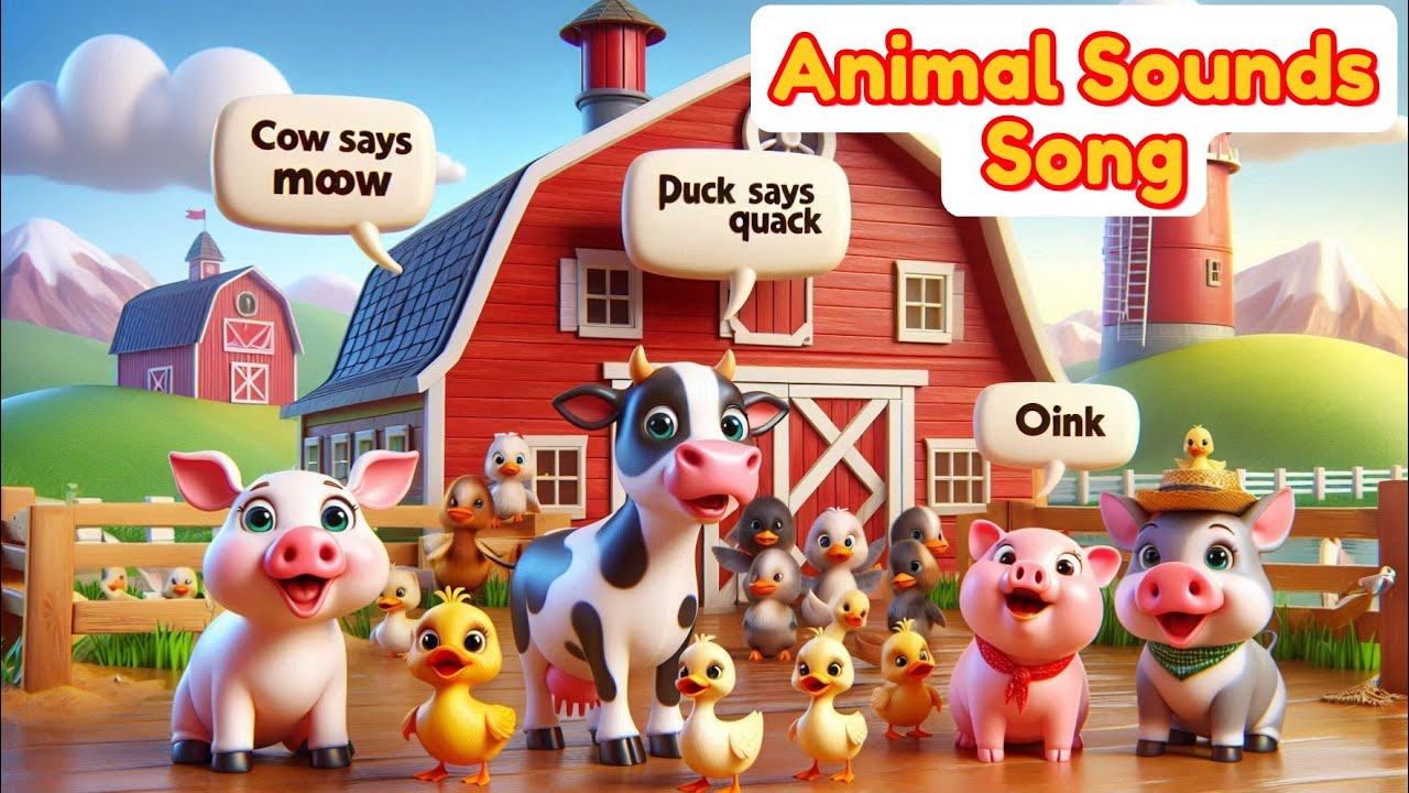 Animal Sounds Song | Learn AMAZING Animal Sounds with GoodNight Tales ...