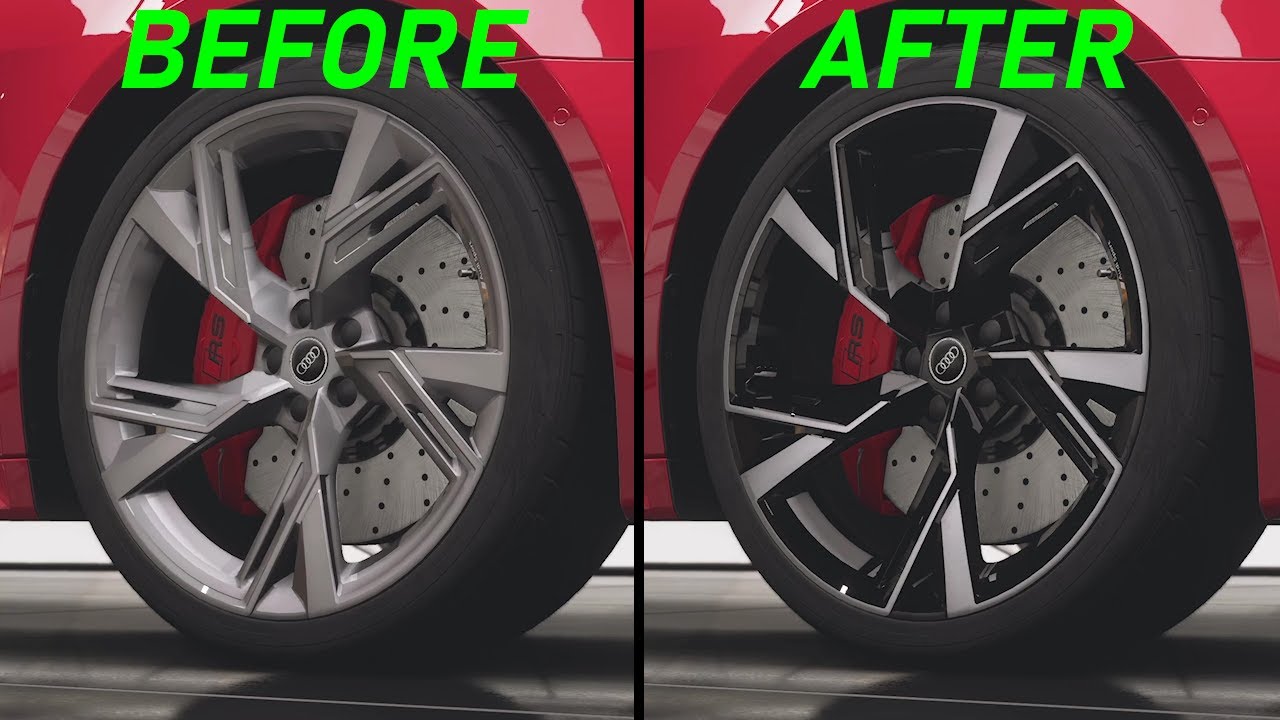 Forza Horizon 5 | How to make your Audi RS6 C8 rims look better? - YouTube