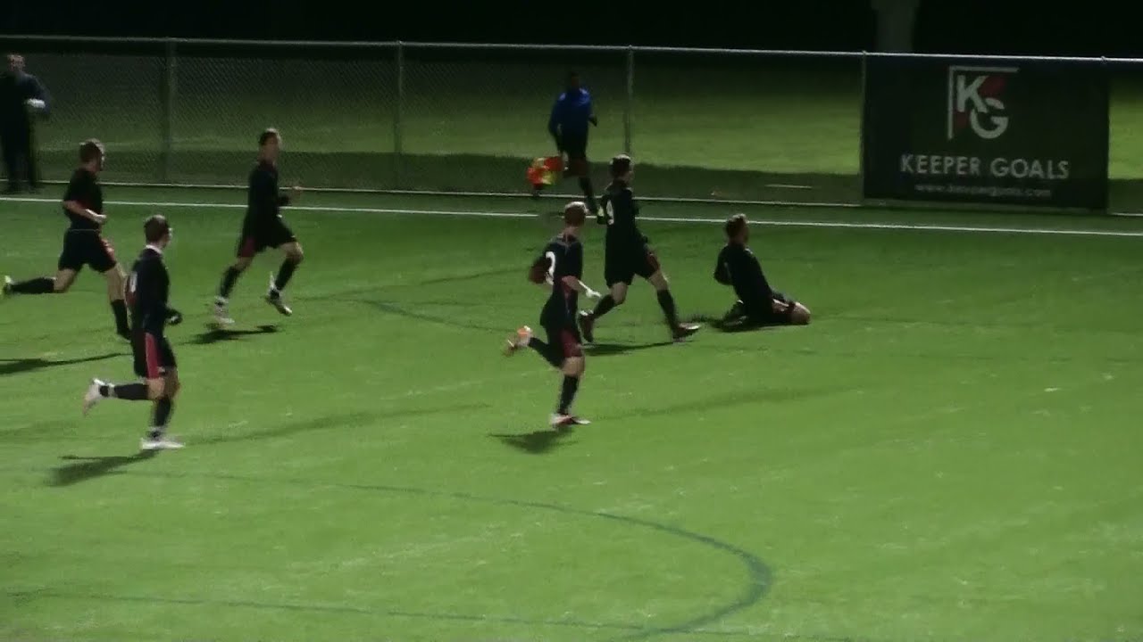 Perry Poulos Goal vs Edgewood 2014 - YouTube