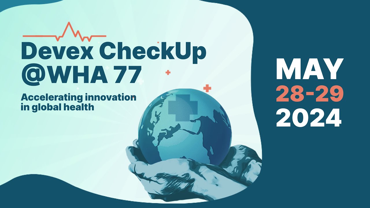 Devex CheckUp @ WHA 77 (Day 1) - YouTube