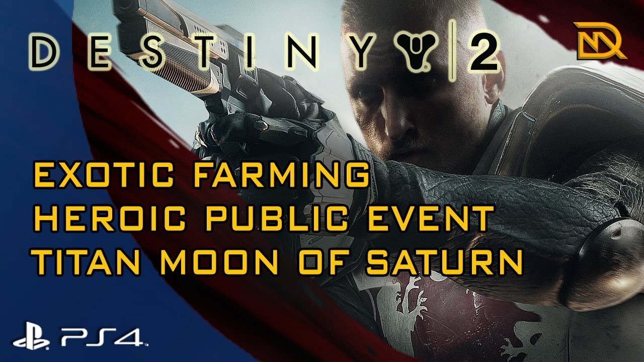 Destiny 2 - Exotic Farming - Public Event Titan Moon of Saturn - YouTube