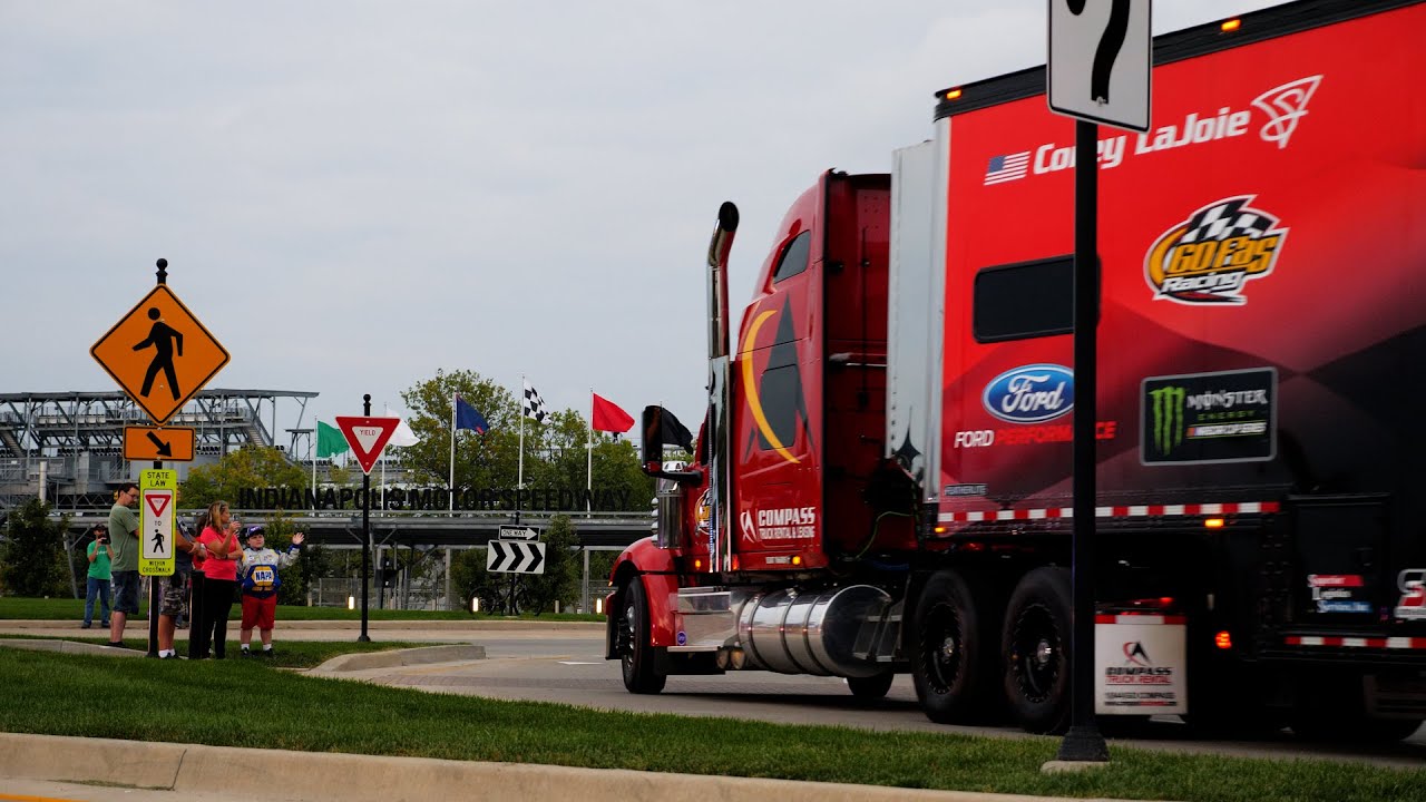 Nascar Car Hauler Parade