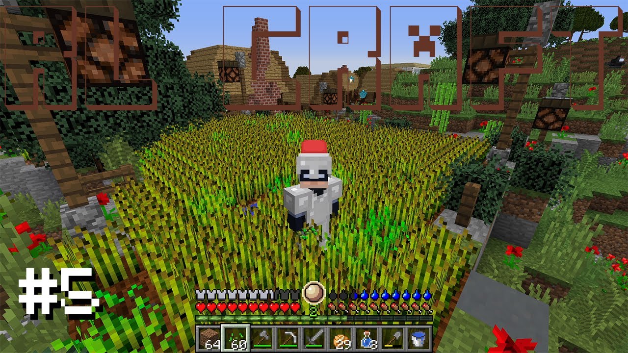 Building My Village Farm in RL Craft - YouTube