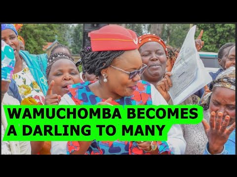 GATHONI WA MUCHOMBA STRATEGY ALWAYS WORKS FOR HER,,SEE HOW SHE MINGLES ...