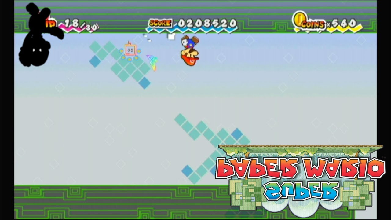 Going through the Whoa Zone! [Super Paper Mario Part 10] - YouTube