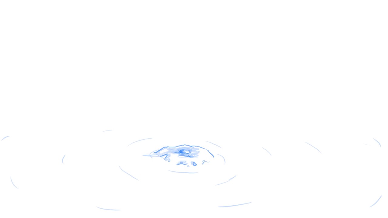 Water Splash - Sketchy - 2D Animation - YouTube