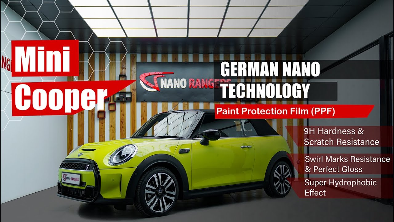 Installation of Paint Protection Film l PPF Installation on Mini Cooper ...