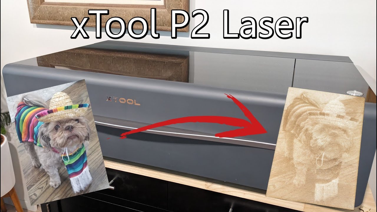 xTool P2 55W CO2 Laser (Unboxing and Setup) - YouTube