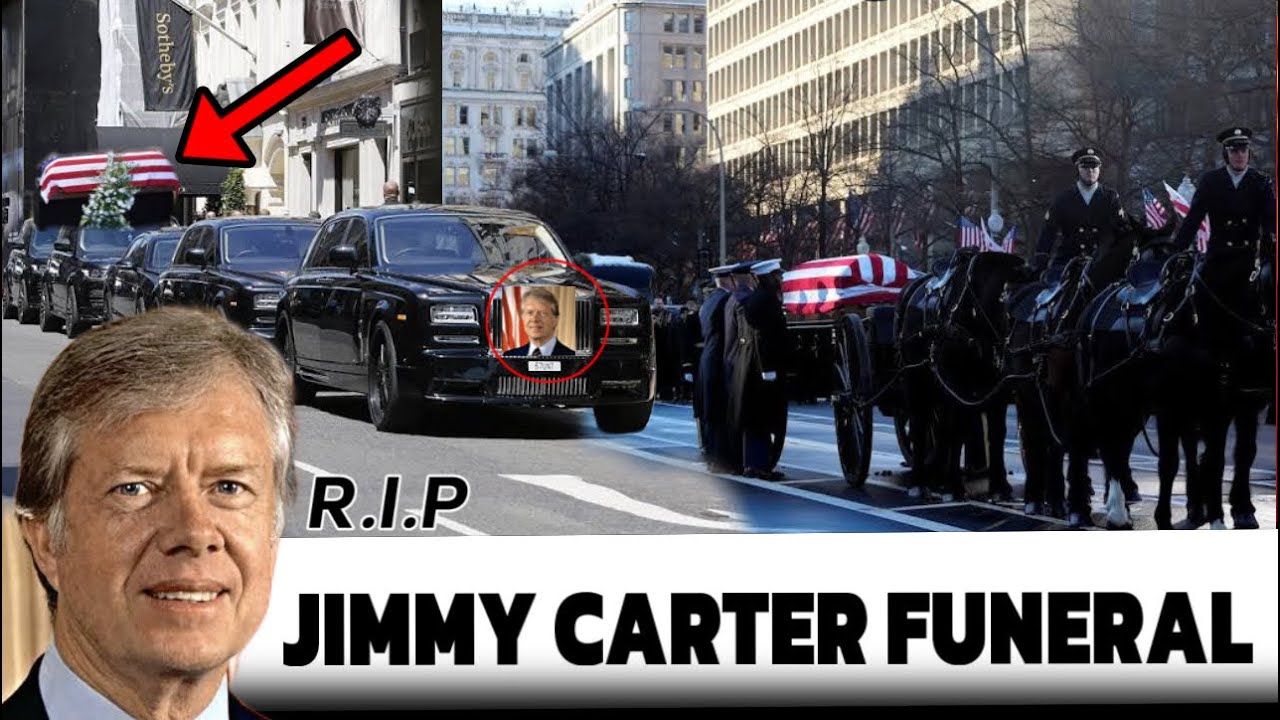 Jimmy Carter Most Expensive Funeral Convoy In The World : See Moments ...