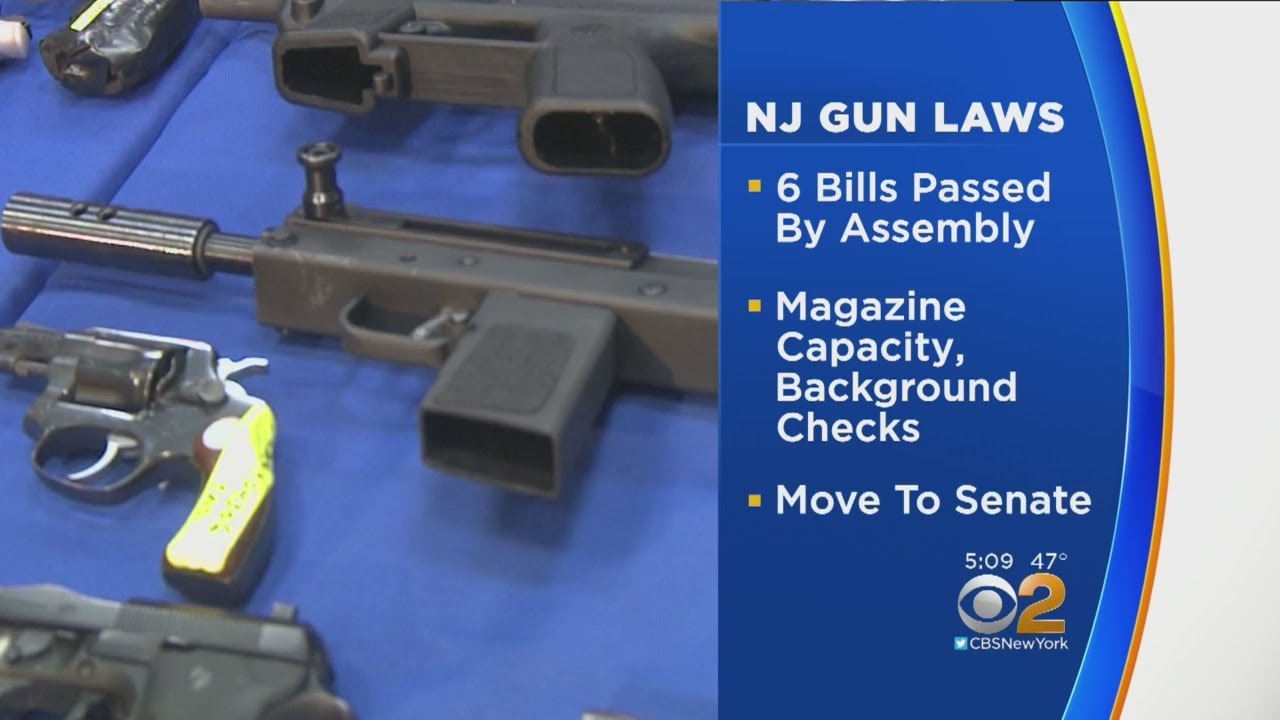 N.J. Assembly Passes 6 Gun Control Laws - YouTube