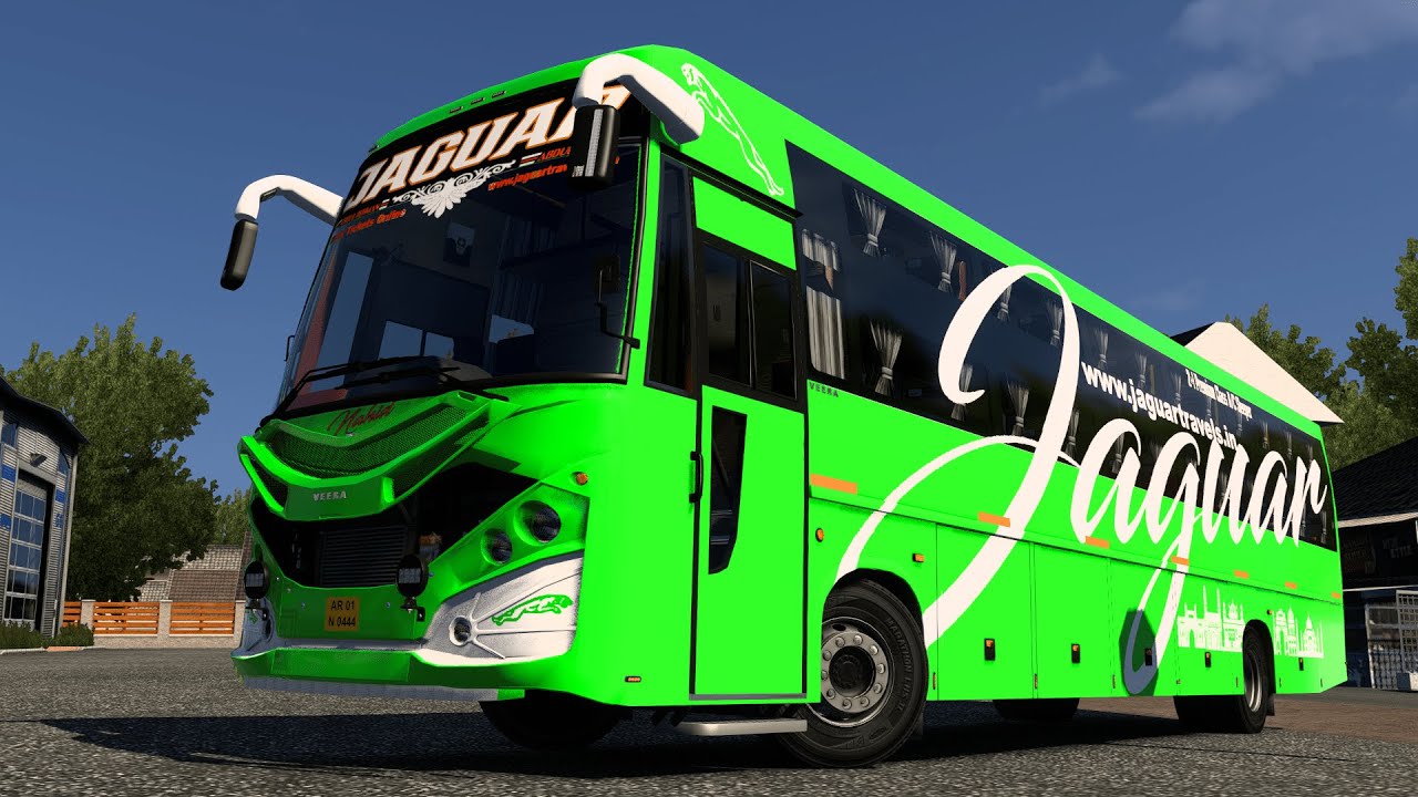 Luxury Bus Driving through Extreme Highways | JAGUAR BUS | 4K Gameplay ...