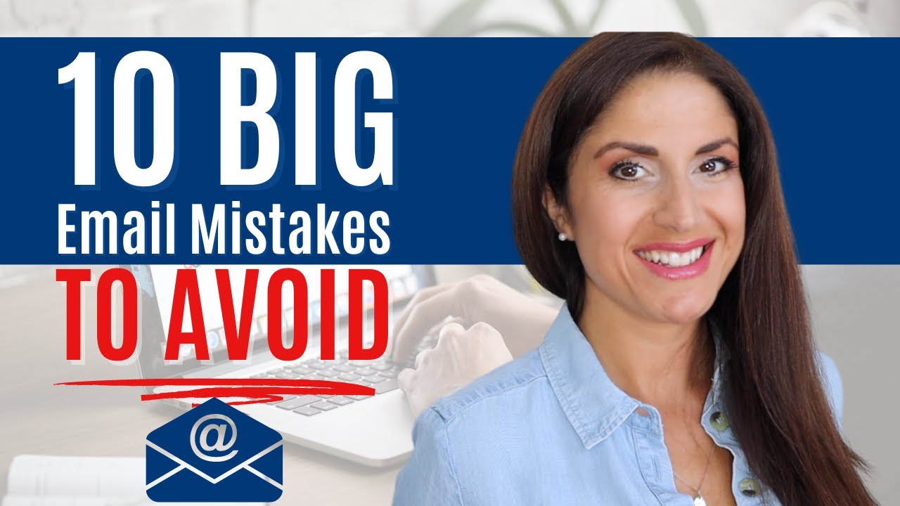 The 10 Big Professional Email Writing Mistakes! Professional English ...