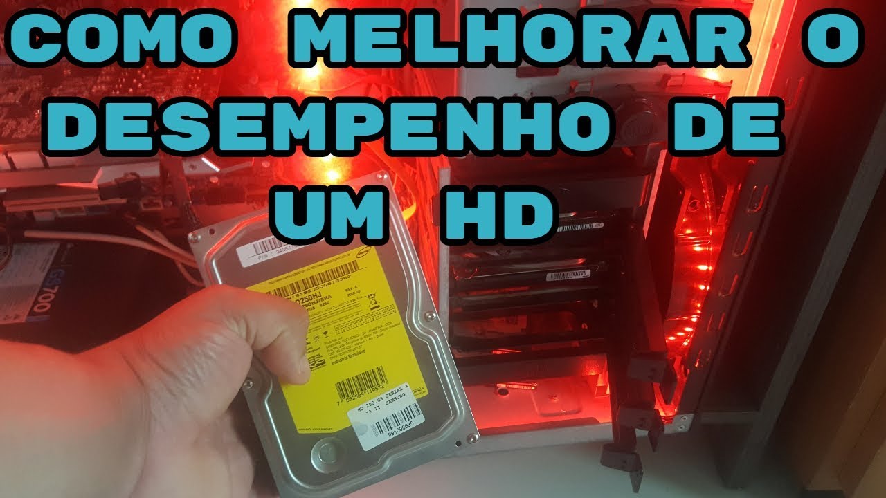 COMO DEIXAR UM HD MAIS RÁPIDO - YouTube