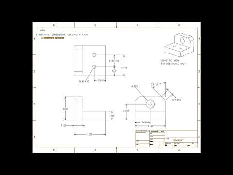 Solvespace Drawing Tutorial - YouTube