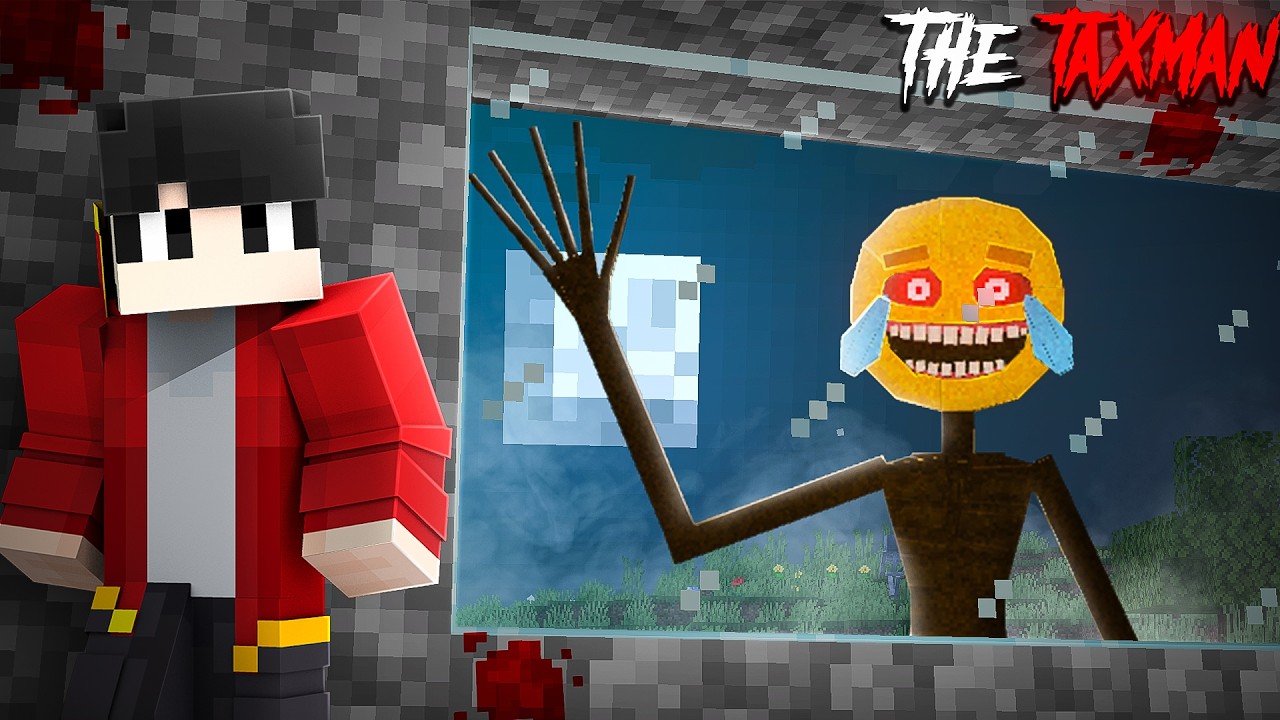 Surviving Minecraft's NEW Horror Mod.. Tax Man (HINDI) - YouTube