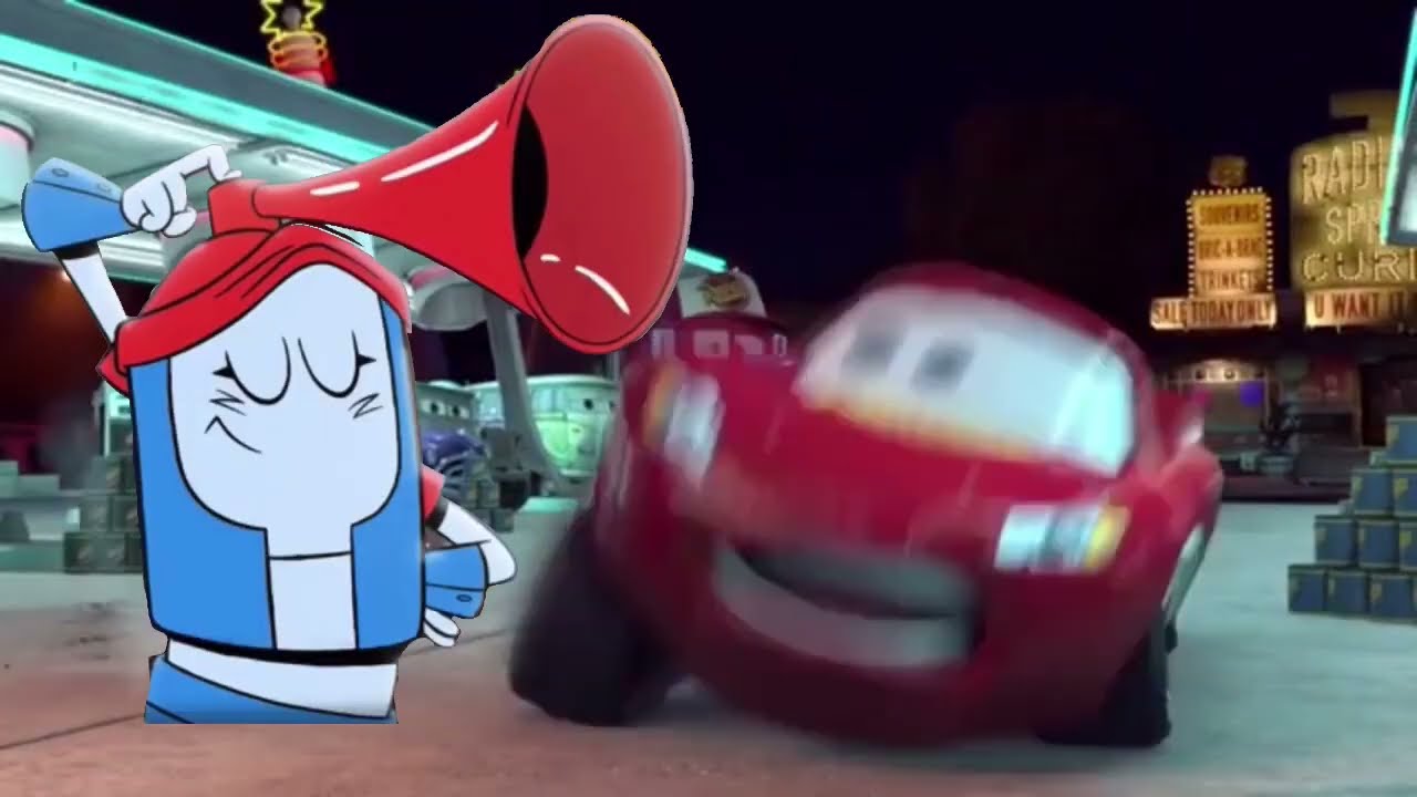 Lightning McQueen Gets Scared By Mater, But He Actually Gets Scared By ...