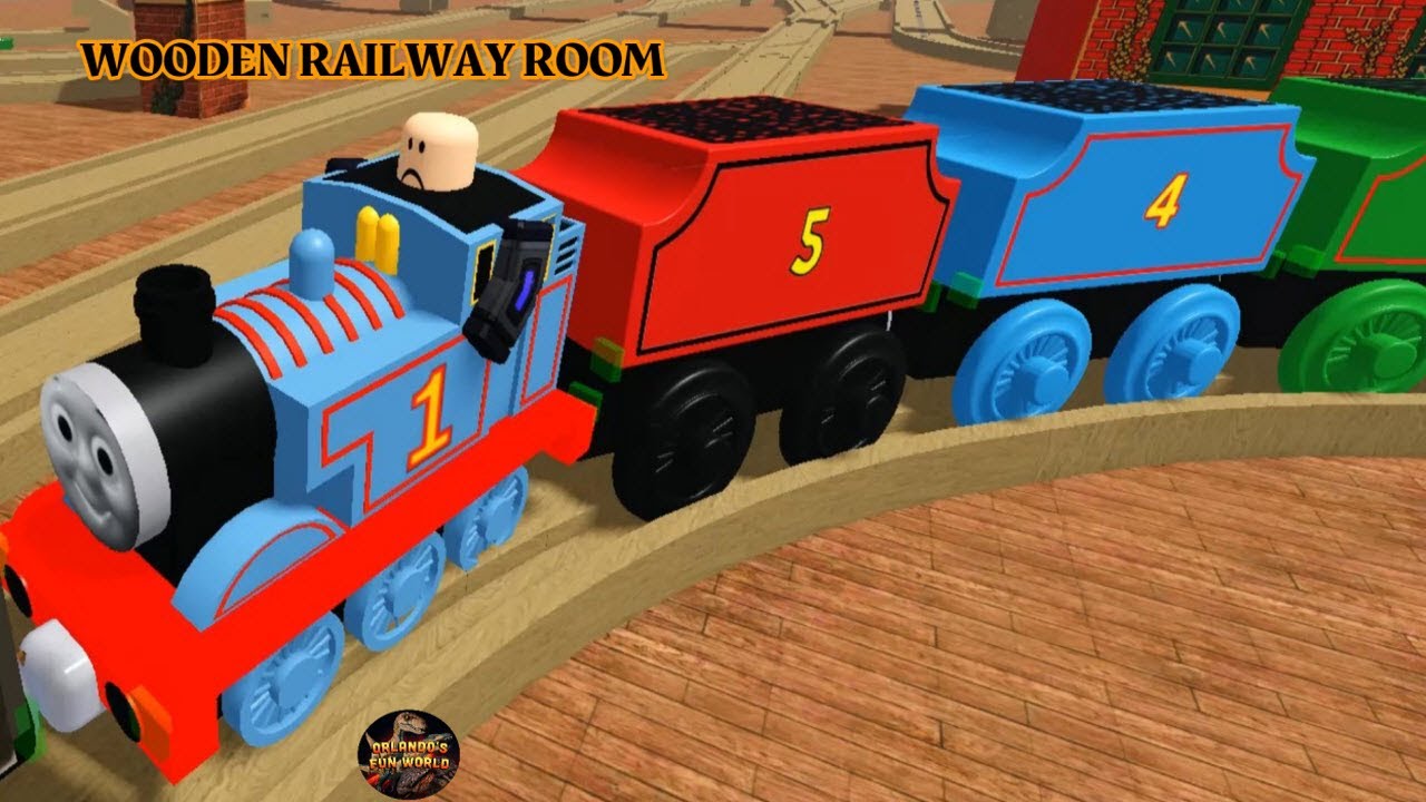 WOODEN RAILWAY - THOMAS AND FRIENDS - PLAYING WITH CBR3 THOMAS AND TAKE ...
