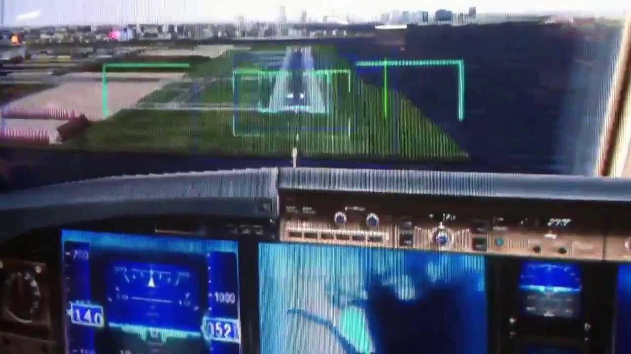 Me landing on a Sega Flight Simulator - YouTube