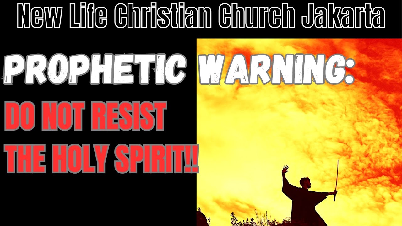 PROPHETIC WARNING ABOUT RESISTING THE HOLY SPIRIT! - YouTube