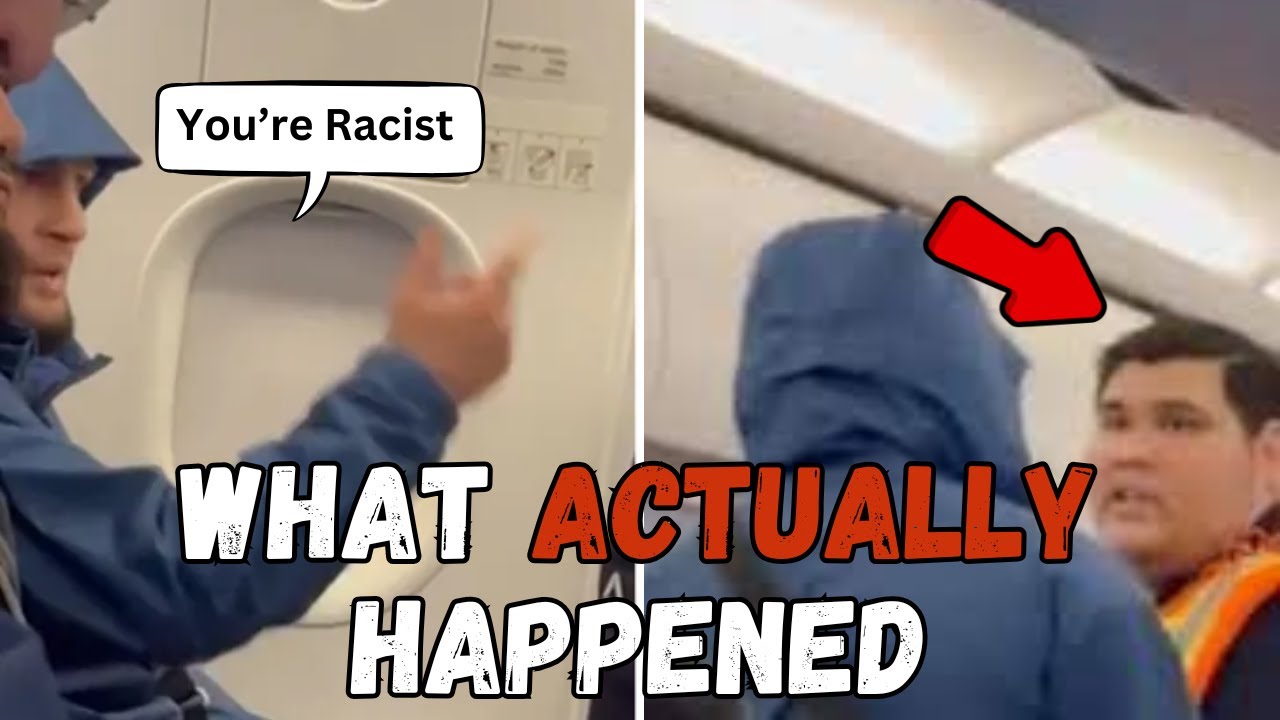 Why Khabib was REALLY KICKED OFF Flight - Full Story - YouTube