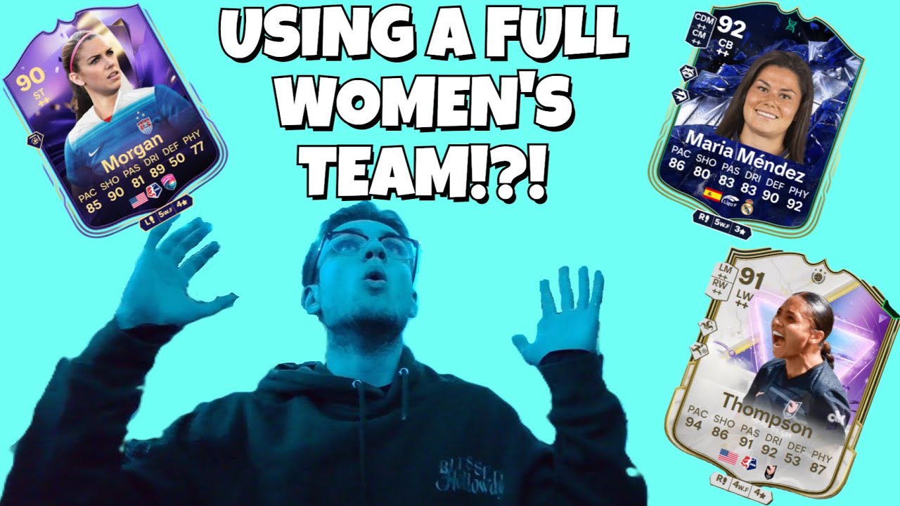 USING A FULL WOMEN'S TEAM!?! | FC25 ULTIMATE TEAM - YouTube