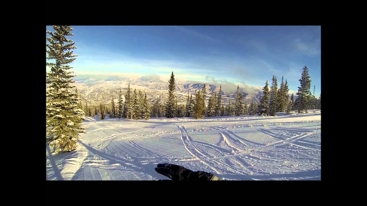 Snowmass Mountain Long shot run - YouTube