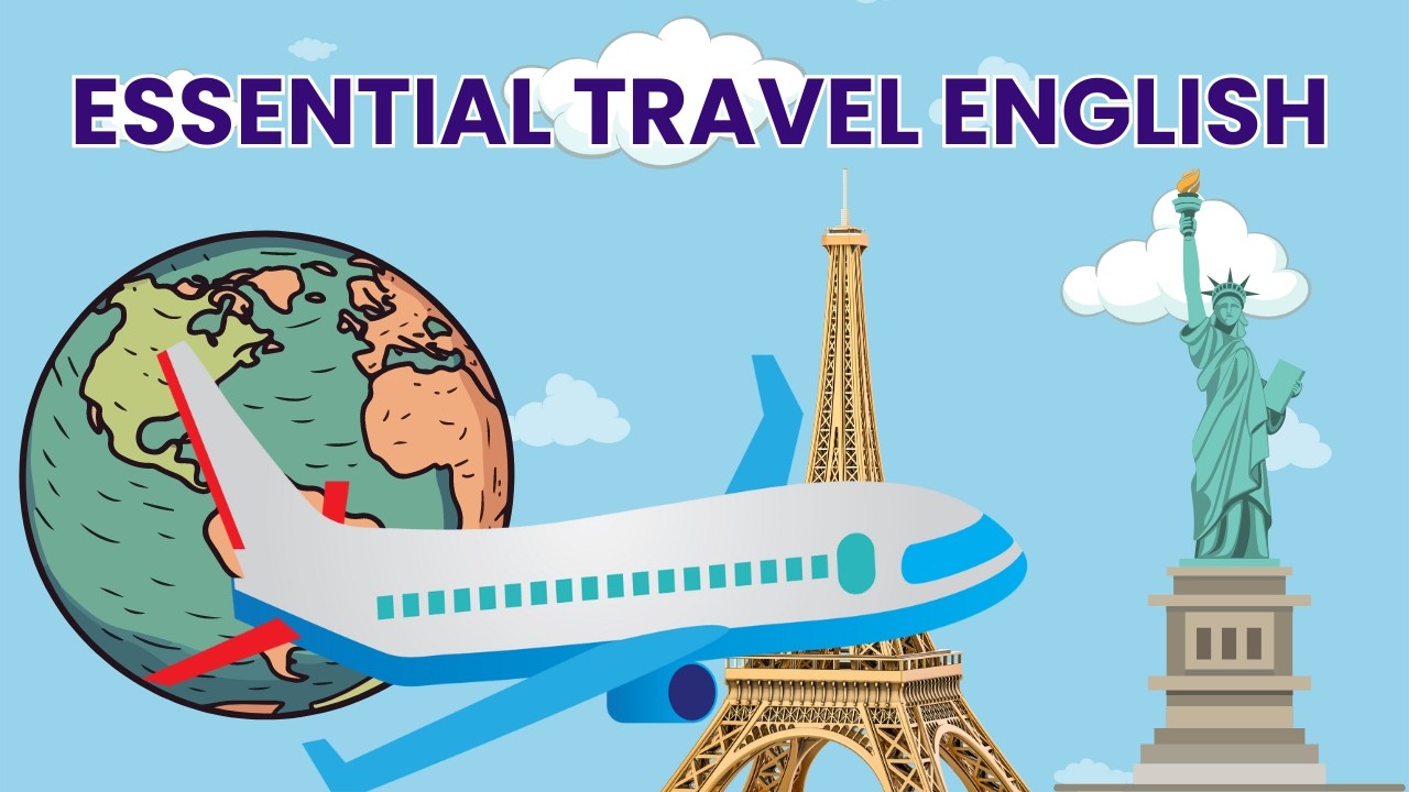 अभी सीखें Travel के लिए सबसे ज़रूरी English Phrases ️ | English ...