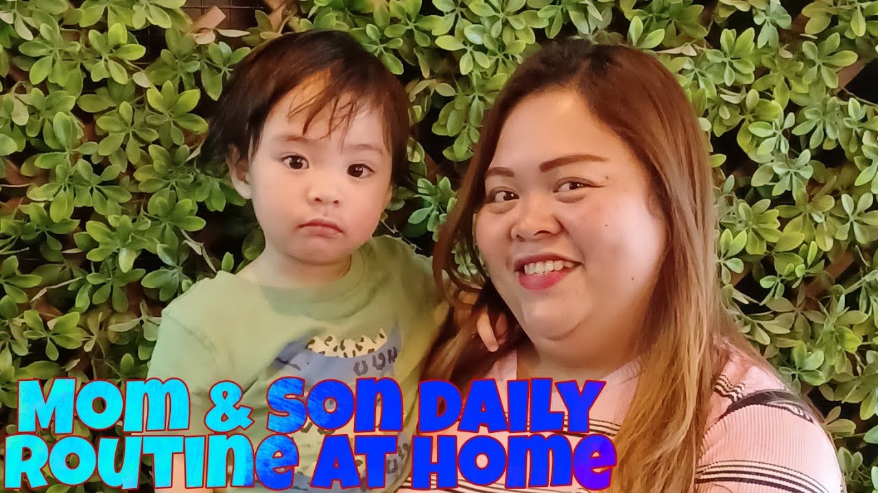 Mom & Son Daily Routine @home || Life of an Expat & working Mom w/a ...
