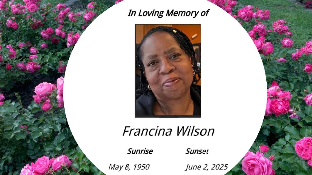 Celebrating The Life of Francina Wilson - YouTube