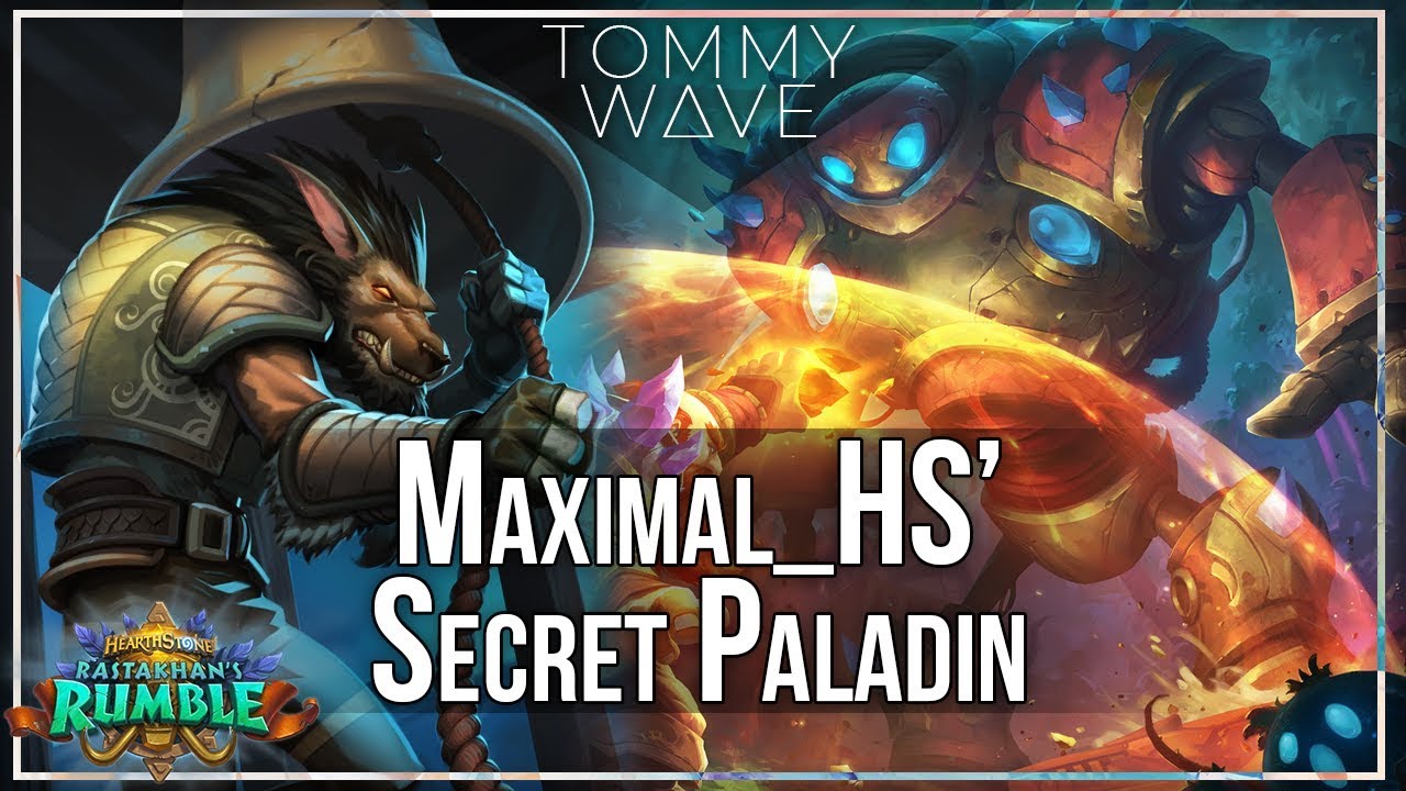 Maxima_HS' Secret Paladin - Hearthstone Decks - YouTube