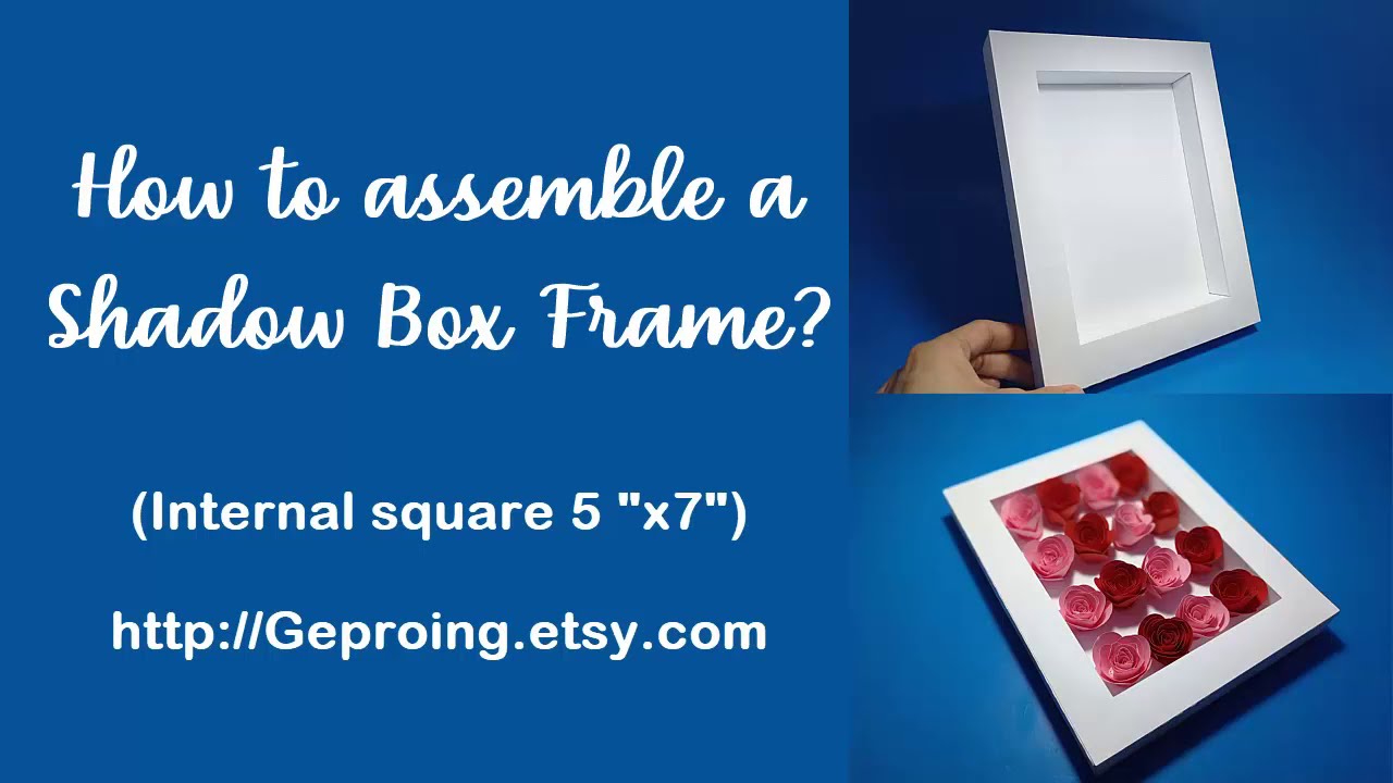 How To Make A Shadow Box Frame internal Canvas Dimension 5 x7 DIY How To Make A Shadow Box Frame internal Canvas Dimension 5 x7 DIY