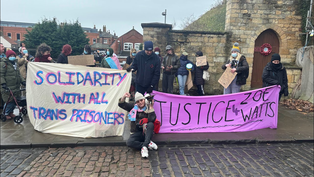 Trans Protest For EX PCSO Zoe Watts | Hoarder Of Explosives And Weapons ...