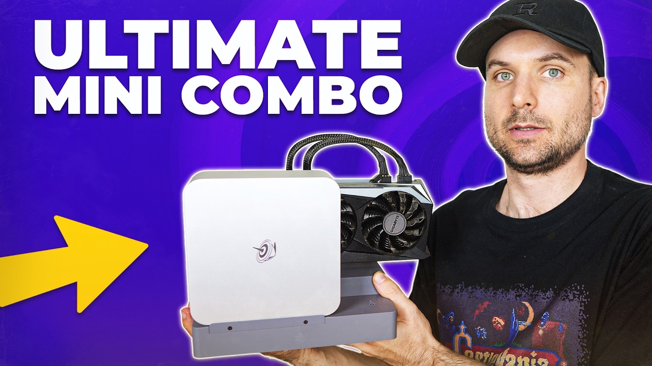 Mini PC Gaming SUPERCHARGED? Beelink EX Docking Station Review - YouTube