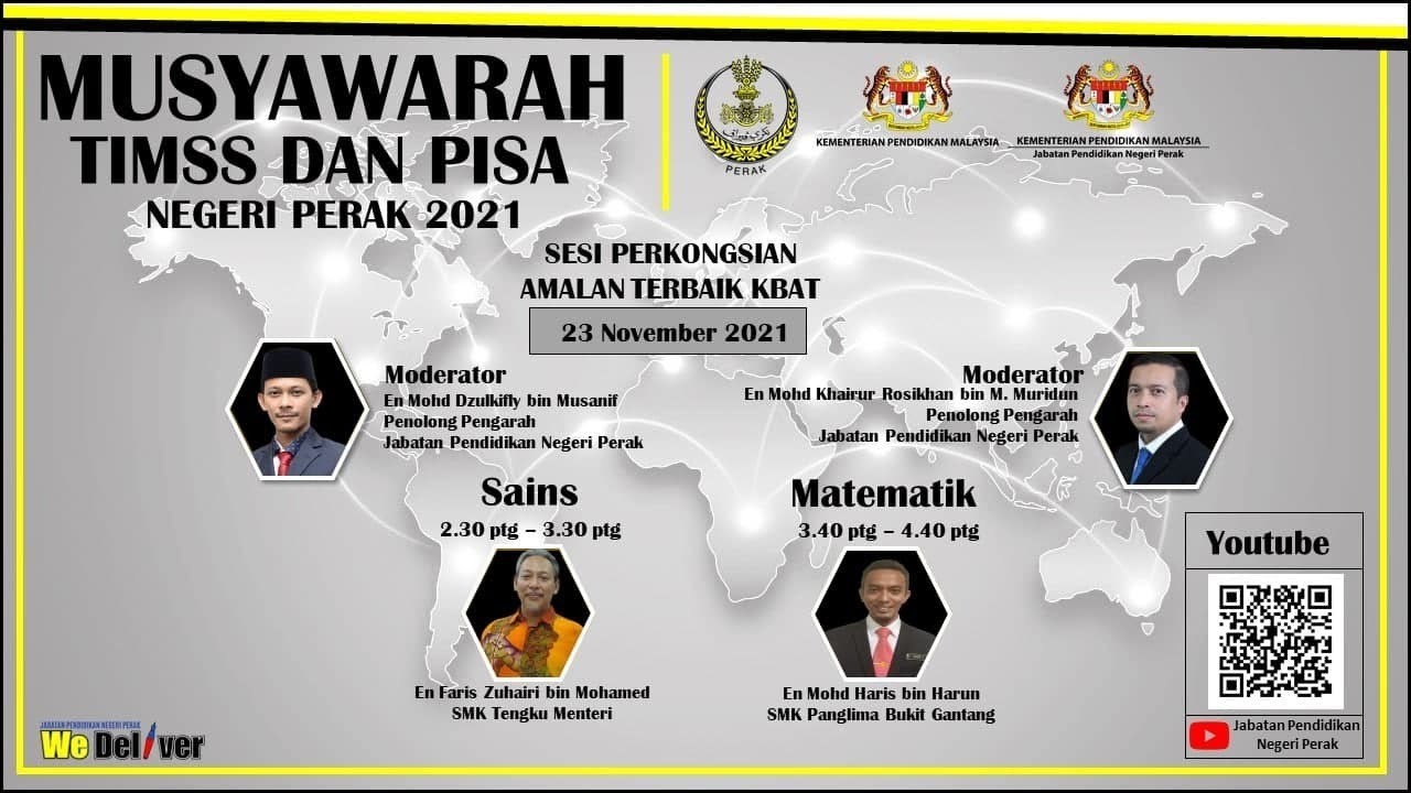 Musyawarah TIMSS dan PISA Negeri Perak 2021 - Perkongsian Amalan ...