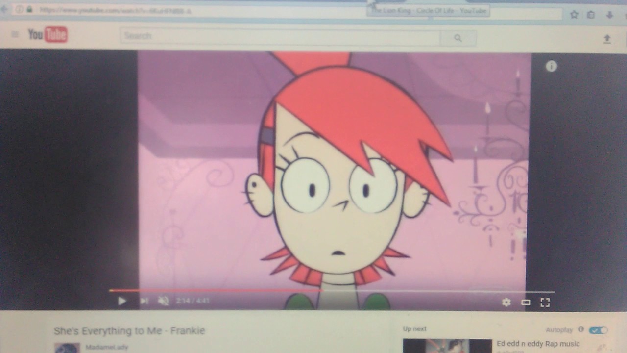 Frankie foster makes baby simba crying - YouTube