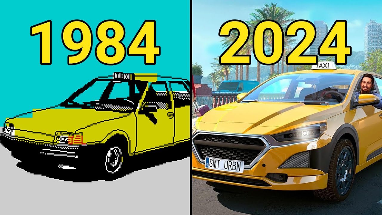 Evolution of Taxi Games (1984-2024) - YouTube