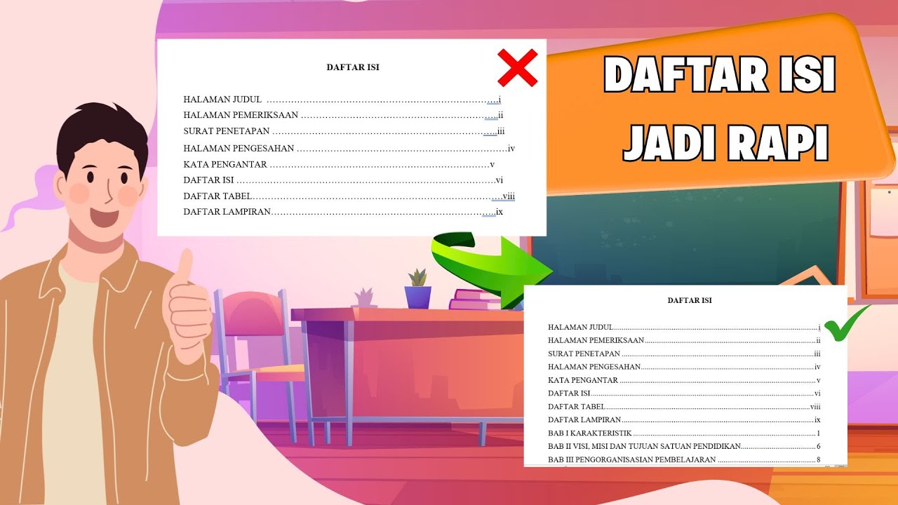 Cara Membuat Daftar Isi Otomatis & Rapi di MS Word | Tutorial Pemula ...