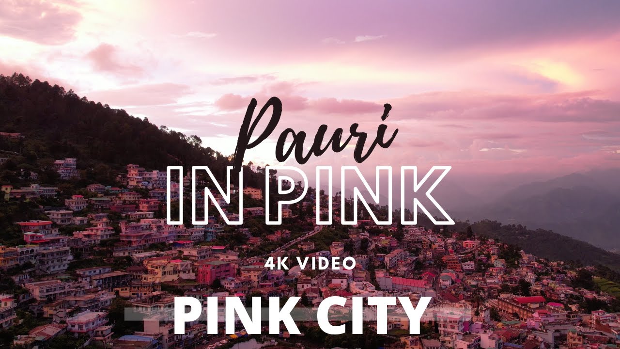 shaam Gulabi sehar Gulabi | Pink City 4k | Uttarakhand | Himalayan Monk ...