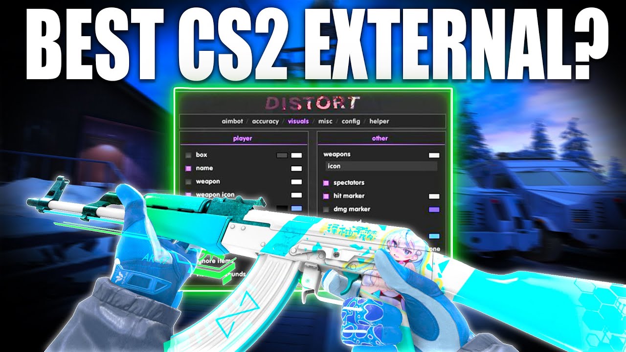 I Tried The BEST CS2 External Cheat In Premier… | distort.wtf - YouTube